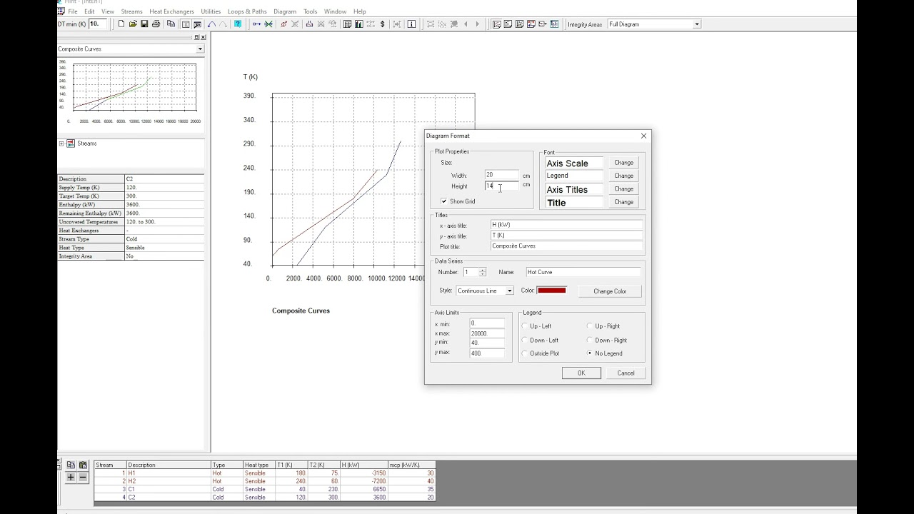 Heat integration using Pinch analysis- Hint Software - YouTube