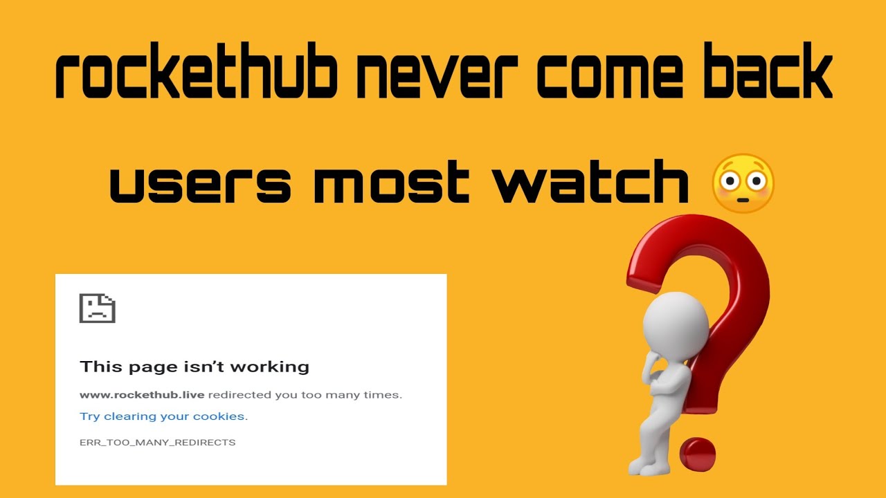 Rockethub finally shutdown | users must watch | awareness video - YouTube