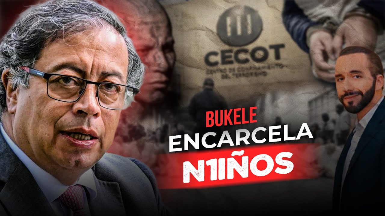 💥PETRO afirma que BUKELE tiene n1iños VENZOLANOS en el CECOT|| BUKELE ...