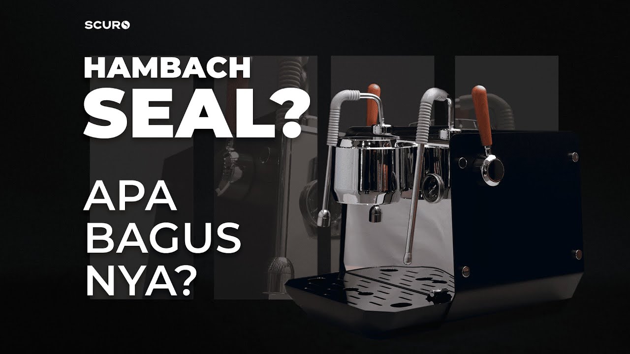 Review Hambach Seal — Mesin Espresso Dual Boiler untuk Rumah atau Cafe ...