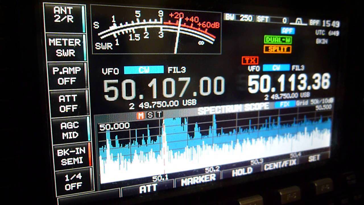 K9W 6m CW 14 NOV 2013 0650Z - YouTube