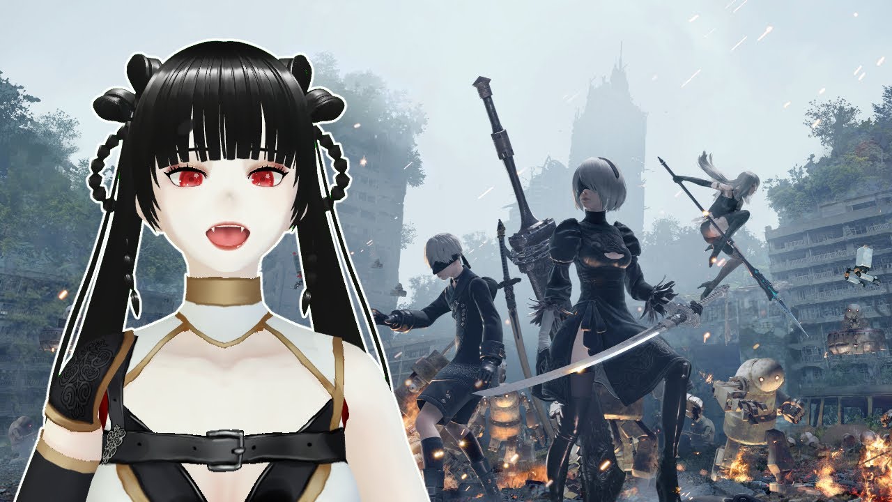 【Nier: Automata】 Can you make a vampire android too? - YouTube