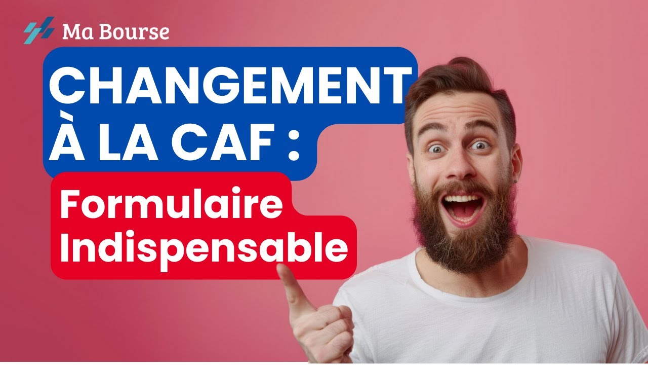 CAF : Document essentiel a remplir pour vos aides - YouTube