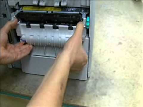 HP LaserJet 42XX Fuser Removal & Replacement - YouTube