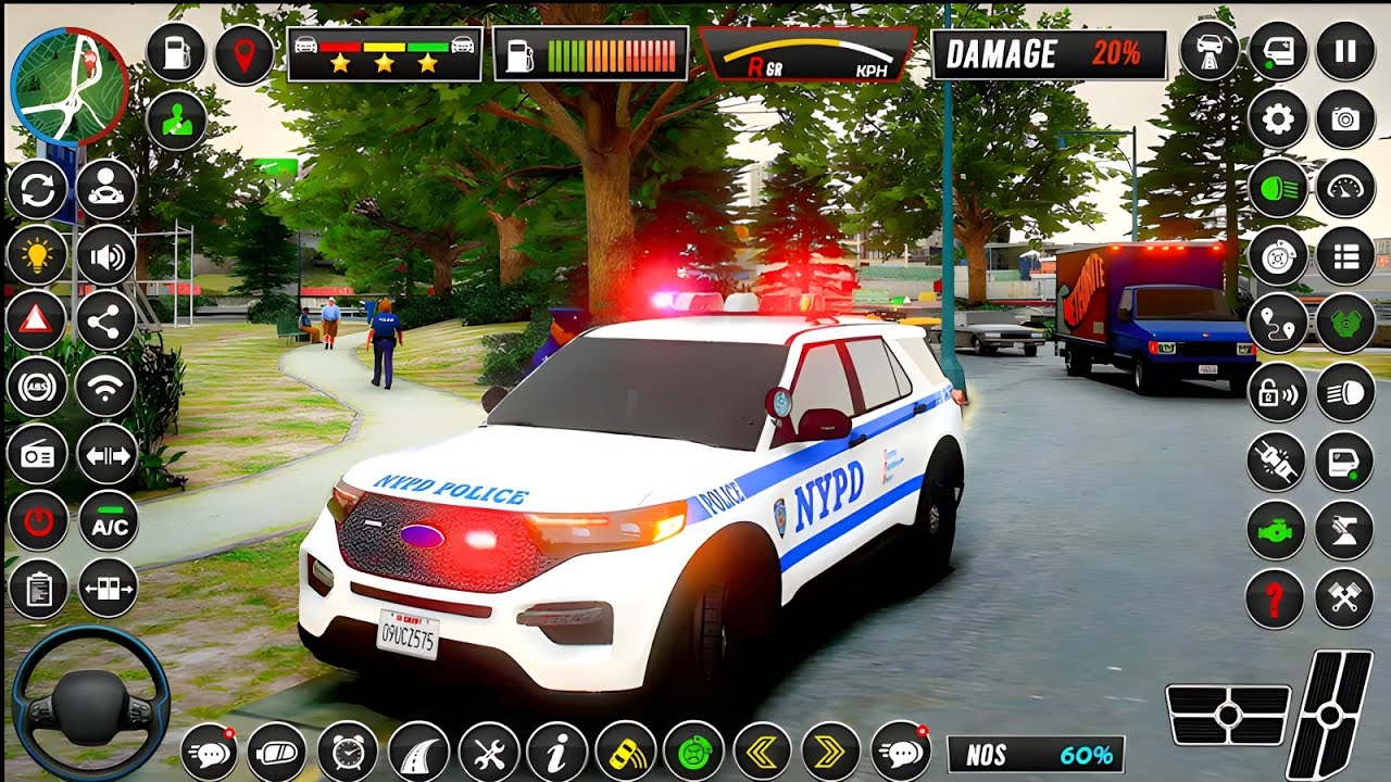 Extreme Police Car Chase Simulator | Realistic Driving Gameplay (No ...