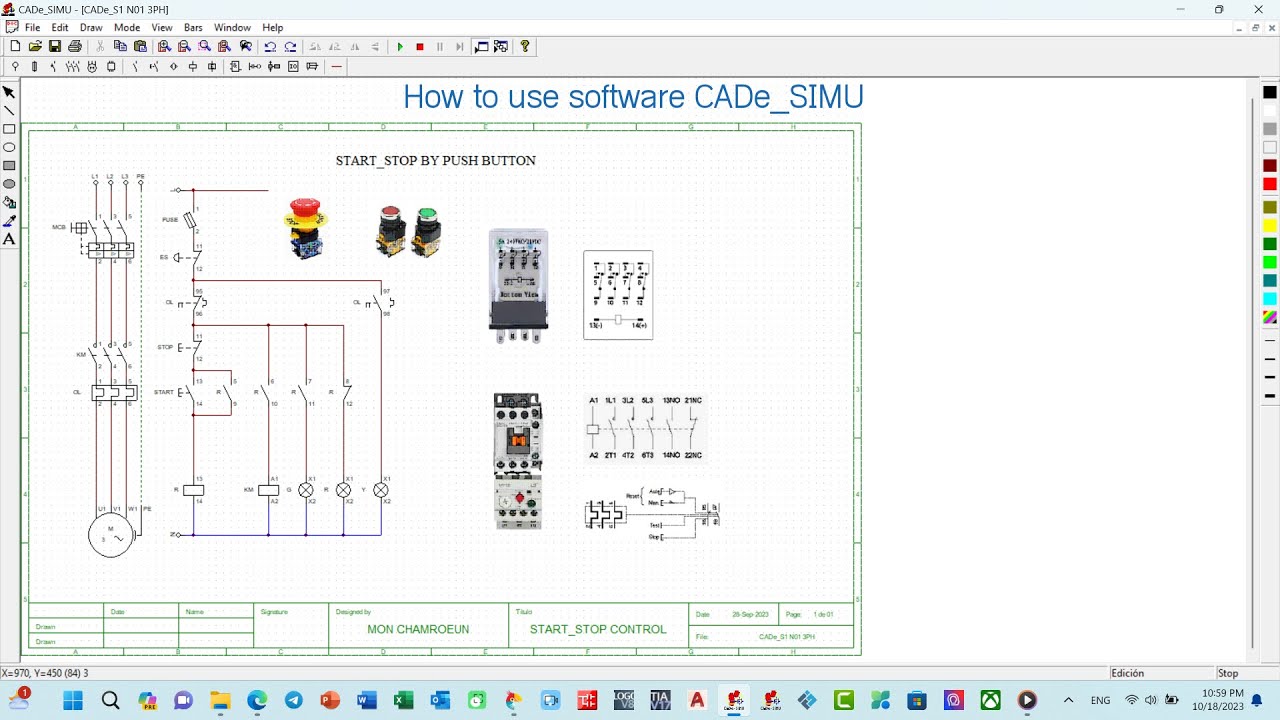 How to use CADe_SIMU - YouTube