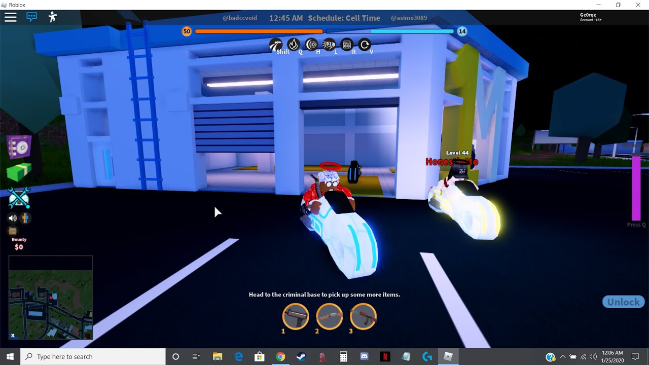 GETTING VOLT BIKE IN JAILBREAK - YouTube