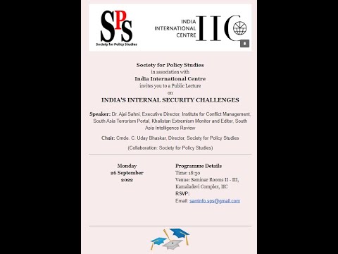 India's Internal Security Challenges - YouTube