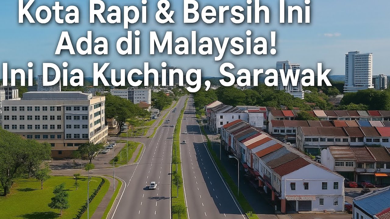“Kota Rapi & Bersih Ini Ada di Malaysia! Ini Dia Kuching, Sarawak ...