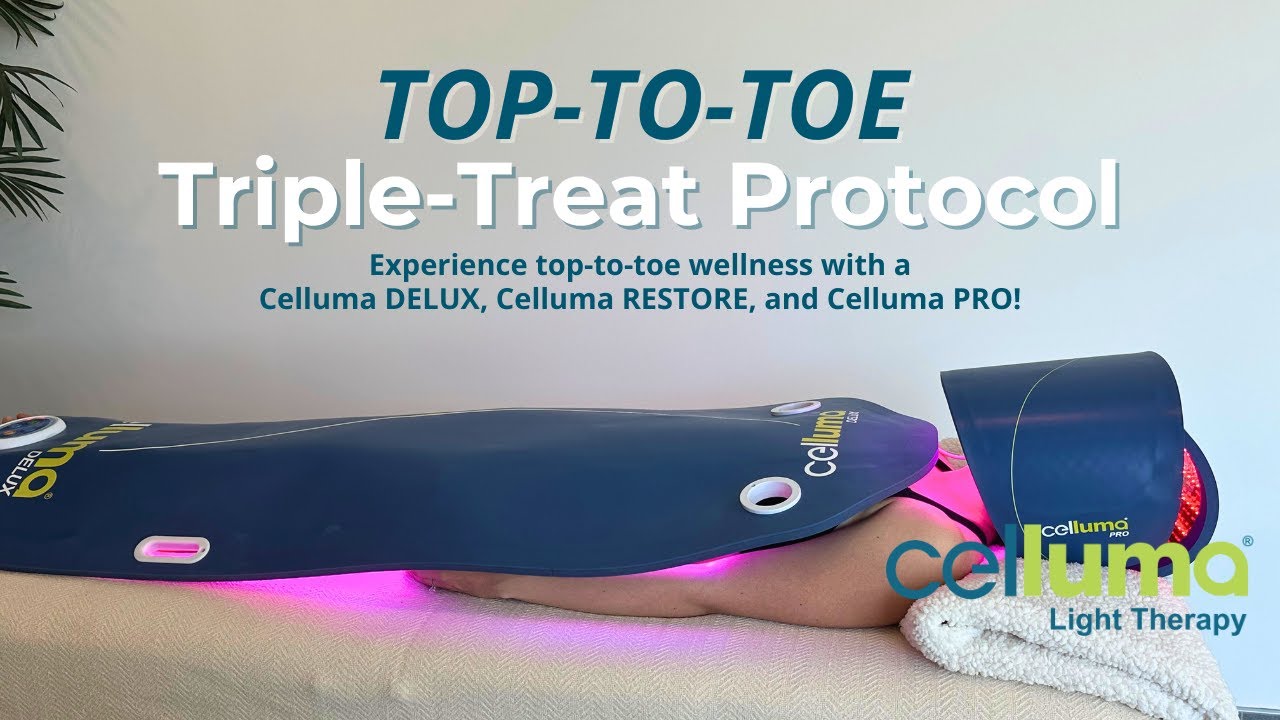 Top-To-Toe "Triple Treat" Protocol Using Celluma DELUX, PRO, & RESTORE ...
