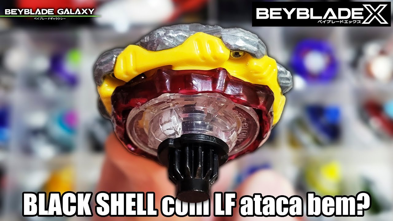 BLACK SHELL 9-60LF consegue bons resultados? [Beyblade X ベイブレードX] - YouTube
