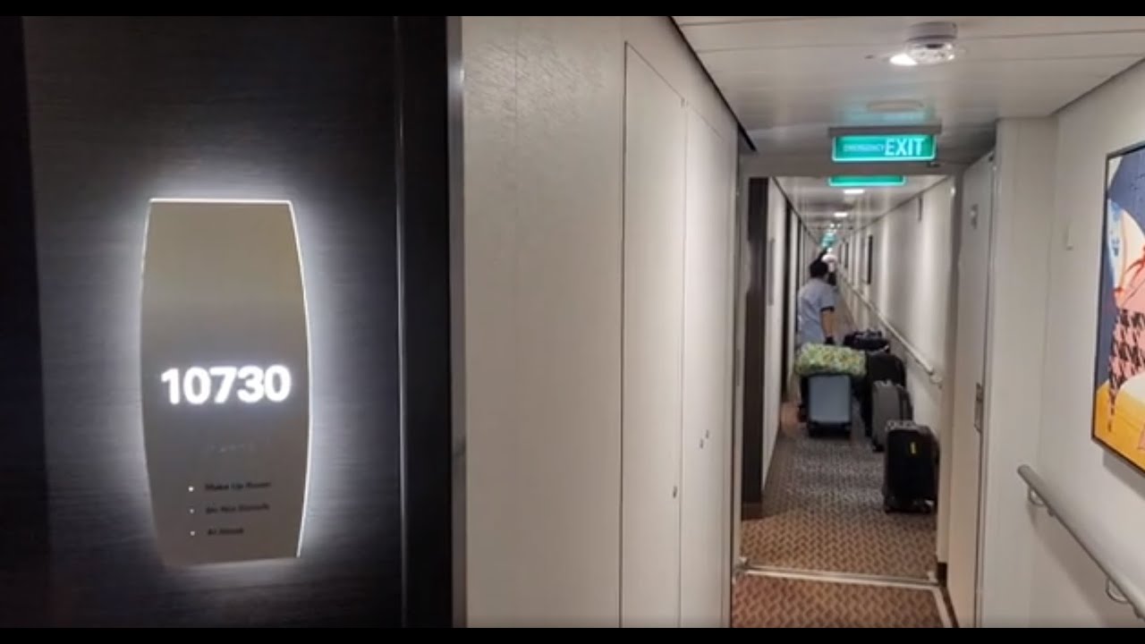 NCL Bliss Room 10730 tour - YouTube