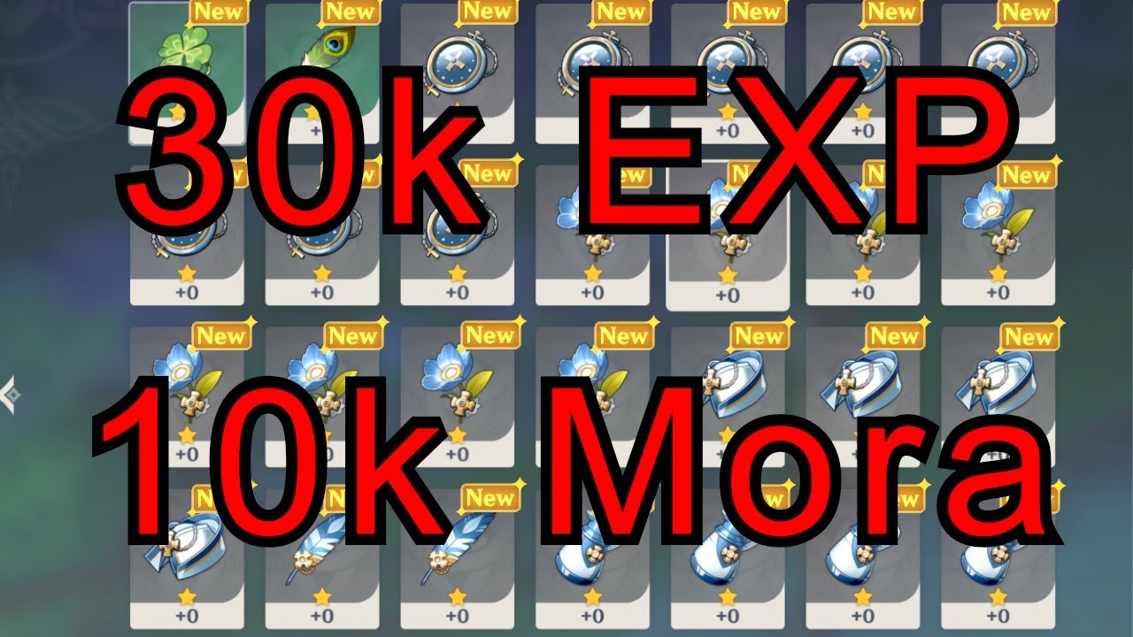 Less Than 15 Minute Daily Artifact Run ~30k Artifact EXP and ~10k Mora ...