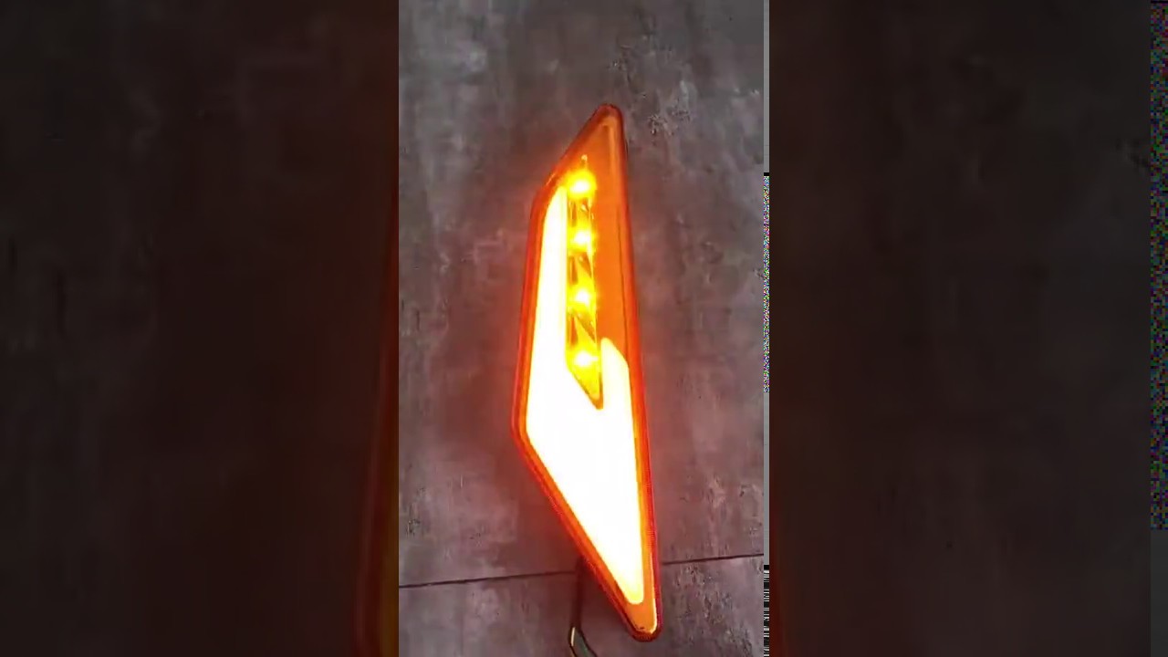 Large bus side light - YouTube