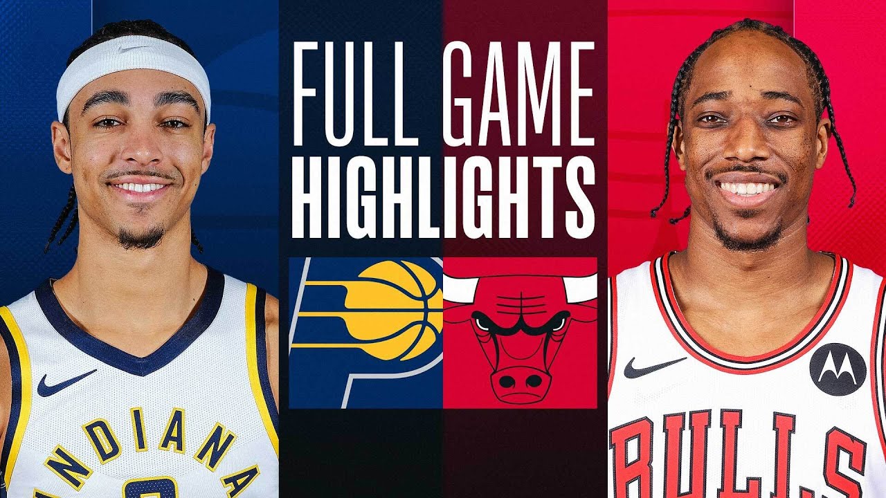 PACERS at BULLS | FULL GAME HIGHLIGHTS | March 27, 2024 - YouTube