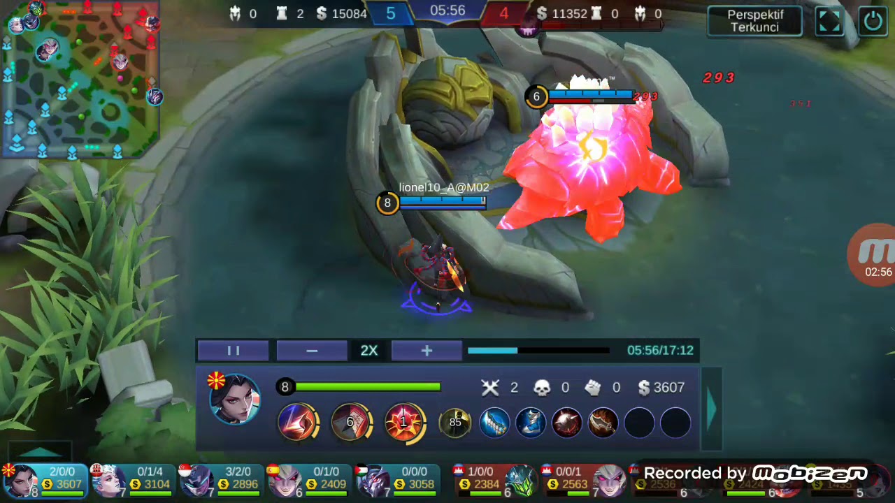 Mobile Legends - Hanabi build top dan sakit - YouTube