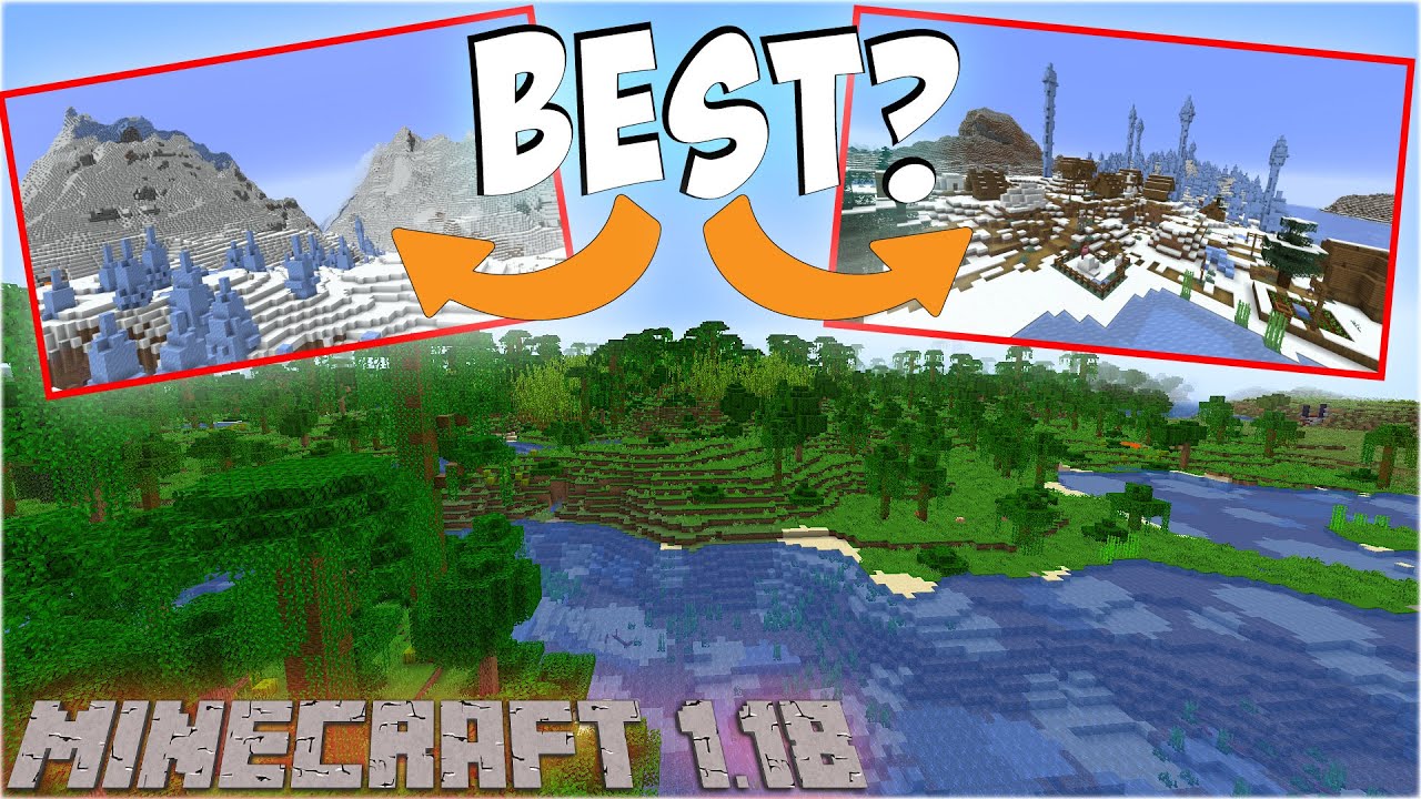 Best Minecraft 1.18 Seeds for Survival | Top 3 Minecraft Seeds - YouTube