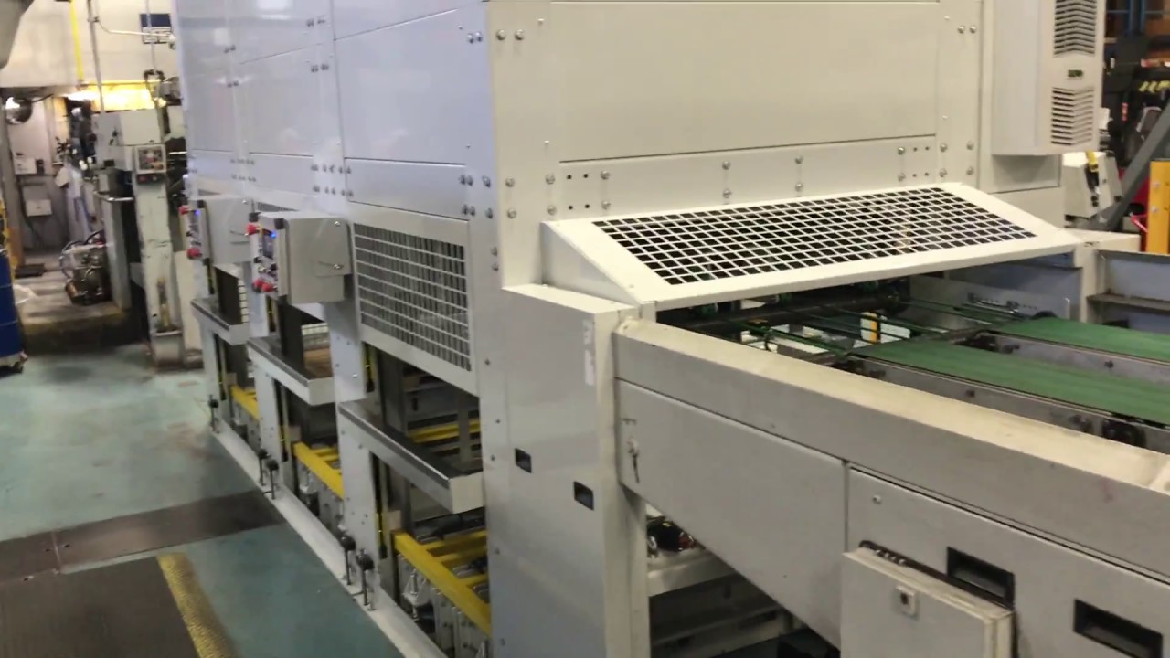 Triple vacuum stacker view 1 - YouTube