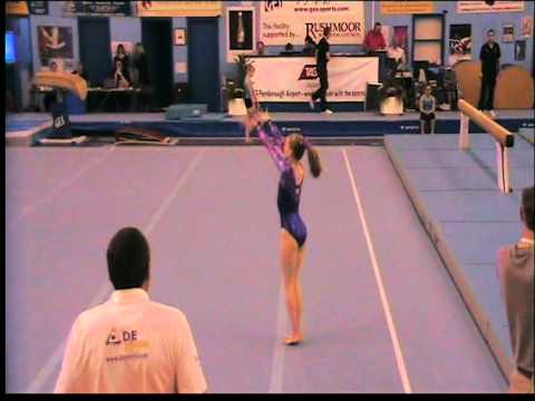 Connie Briggs - Heywood Sparks Gymnastics Academy - Floor - YouTube