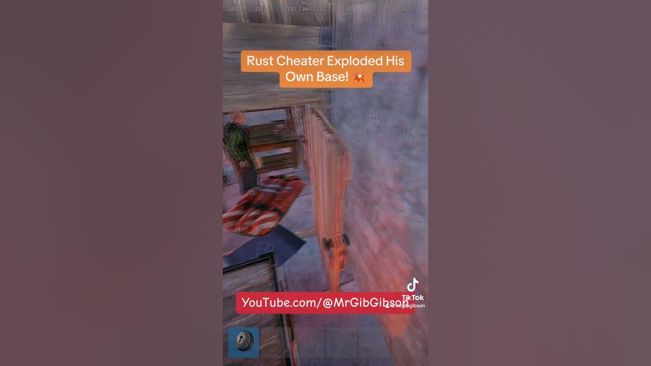 Rust Cheater Exploded His Own Base! 💥 #rust #shorts - YouTube