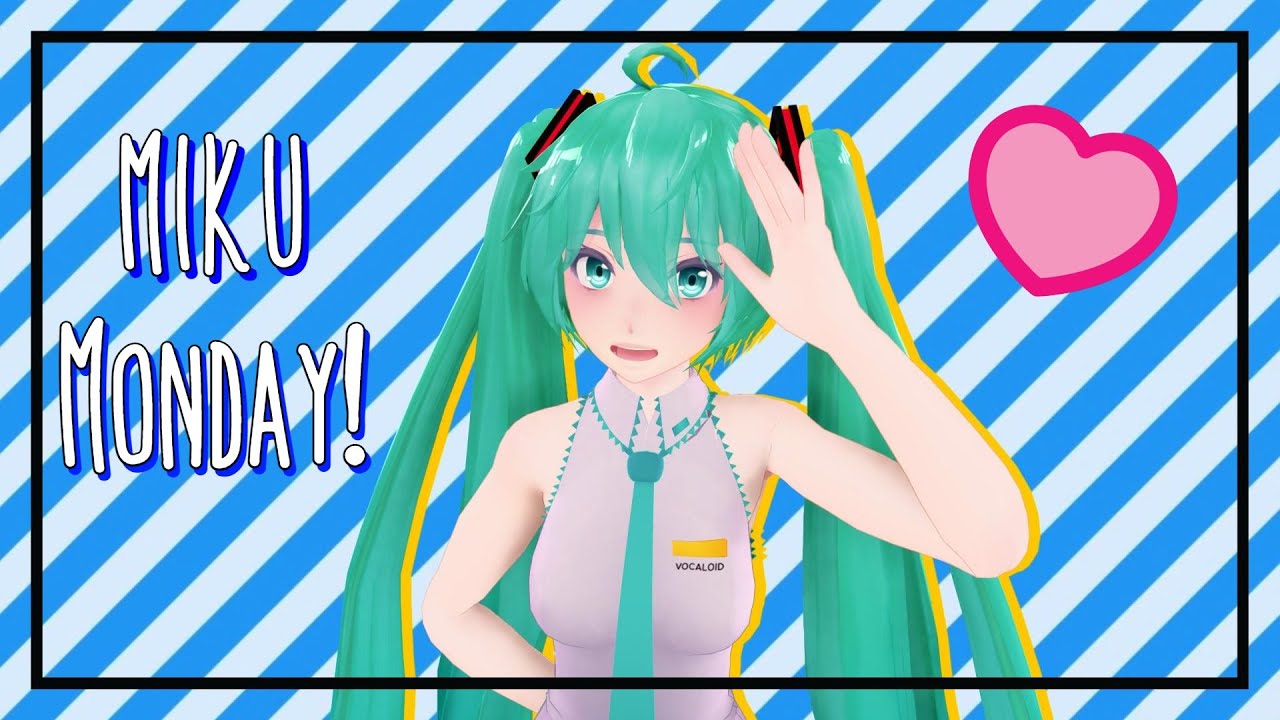 [MMD Talkloid] It's Miku Monday, but stuff happens - YouTube
