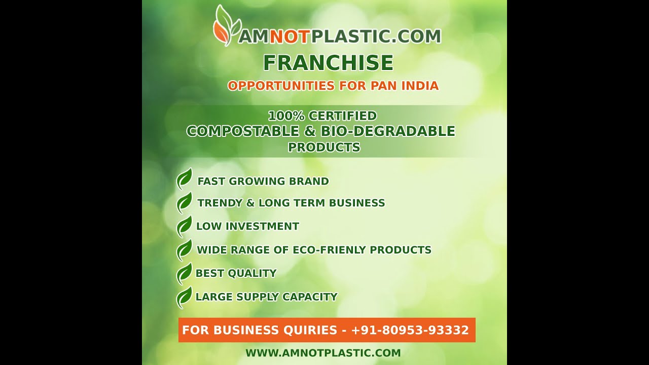 Amnotplastic.com eco-friendly franchise outlet in Bangalore - YouTube