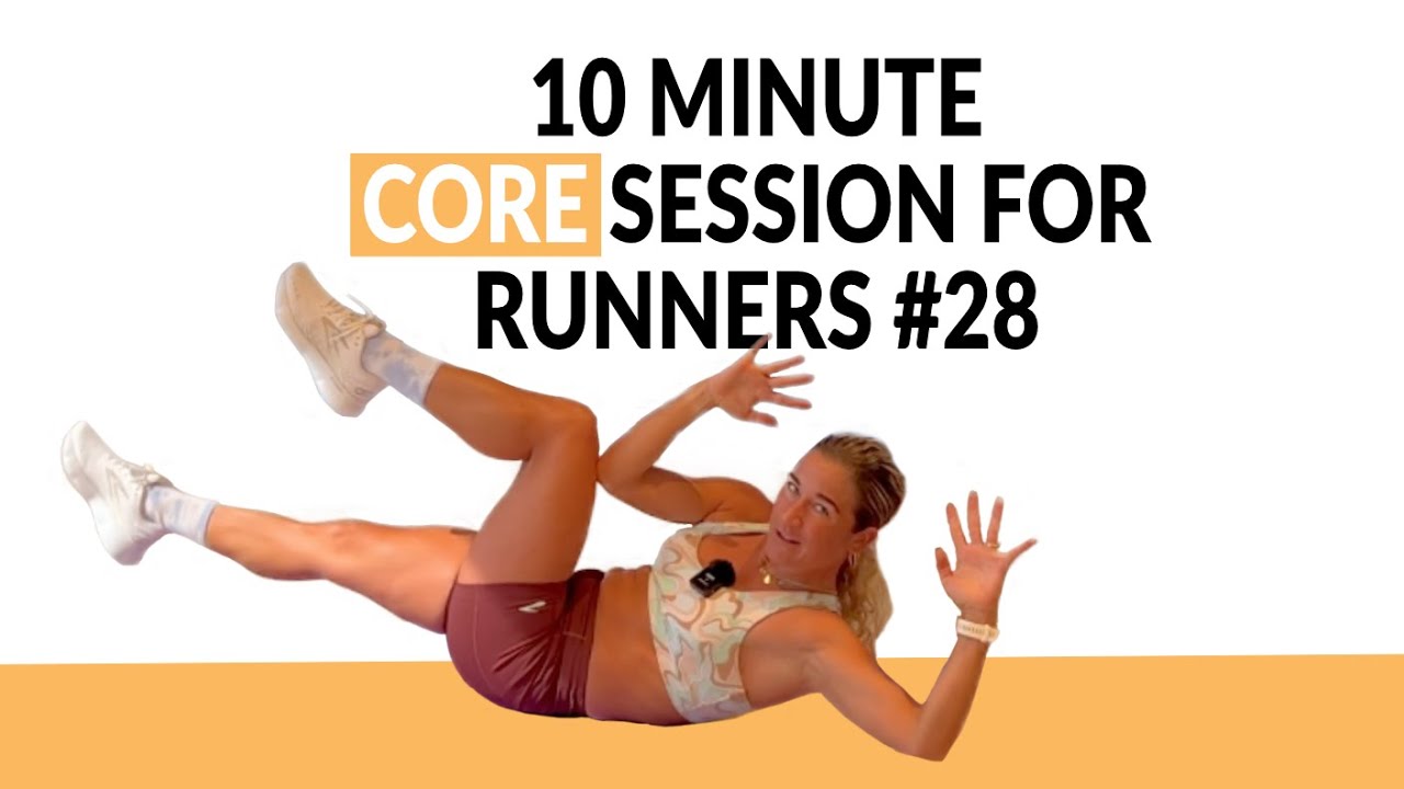 Pilates for runners - 10 min core strength session [Post run core ...