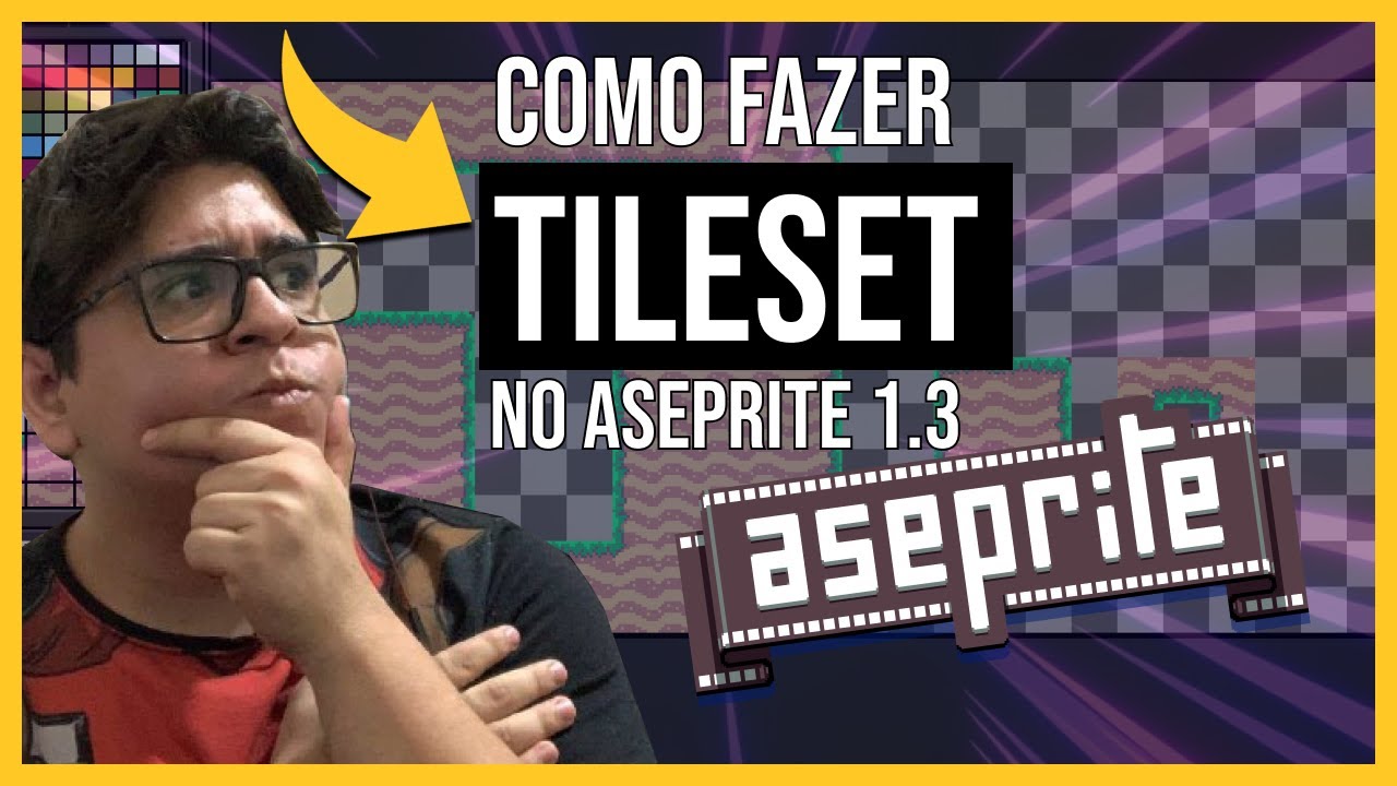 COMO CRIAR TILESET NO ASEPRITE 1.3 | PIXEL ART TUTORIAL - YouTube