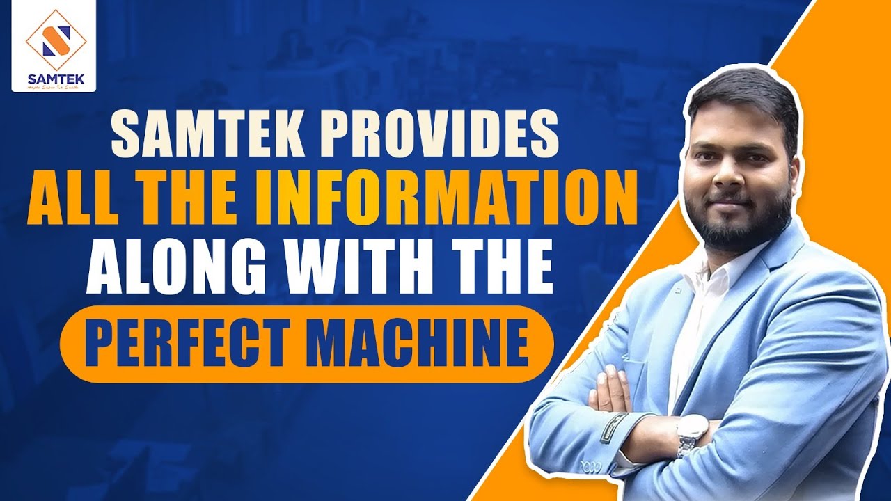 One of Our Client Share His Feedback | Customers Feedback | Samtek Machinery - YouTube