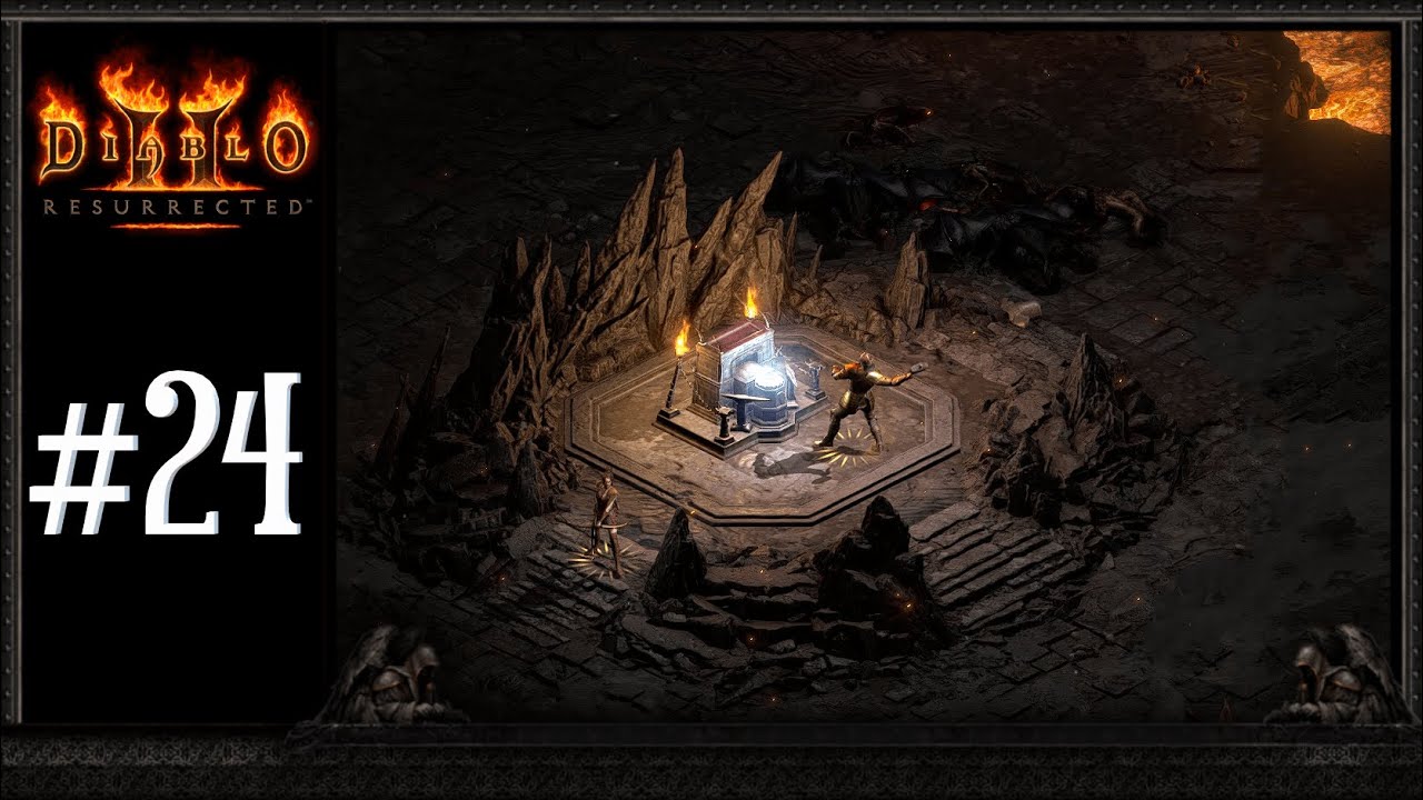 Diablo 2 - Gameplay - #24 - Hell's Forge Quest - YouTube