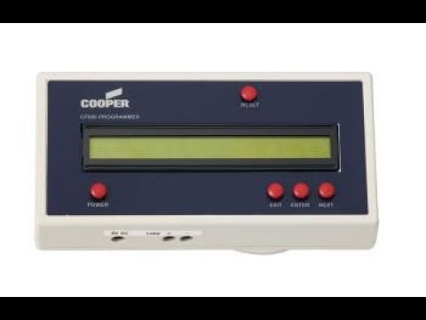 COOPER CF800 PROGRAMMER: TEST, READ & WRITE COOPER/EATON SMOKE DETECTOR ...