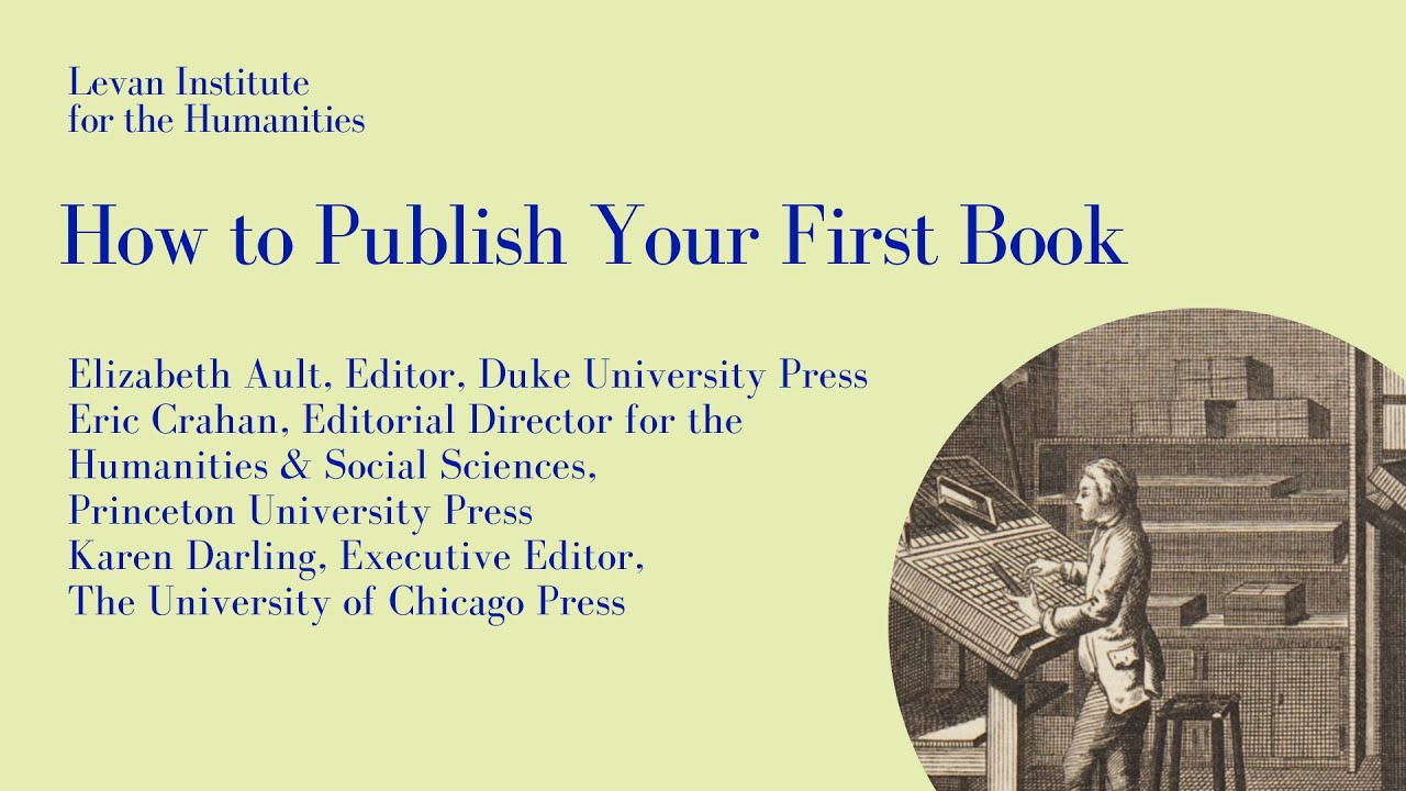 How To—How to Publish Your First Book - YouTube
