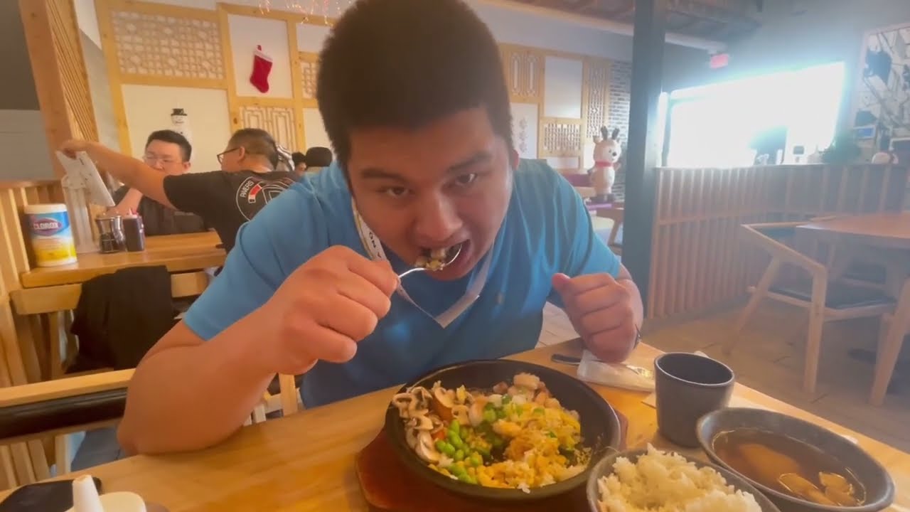 WATCH US TRY SIZZLING LUNCH IN FREMONT CA - YouTube