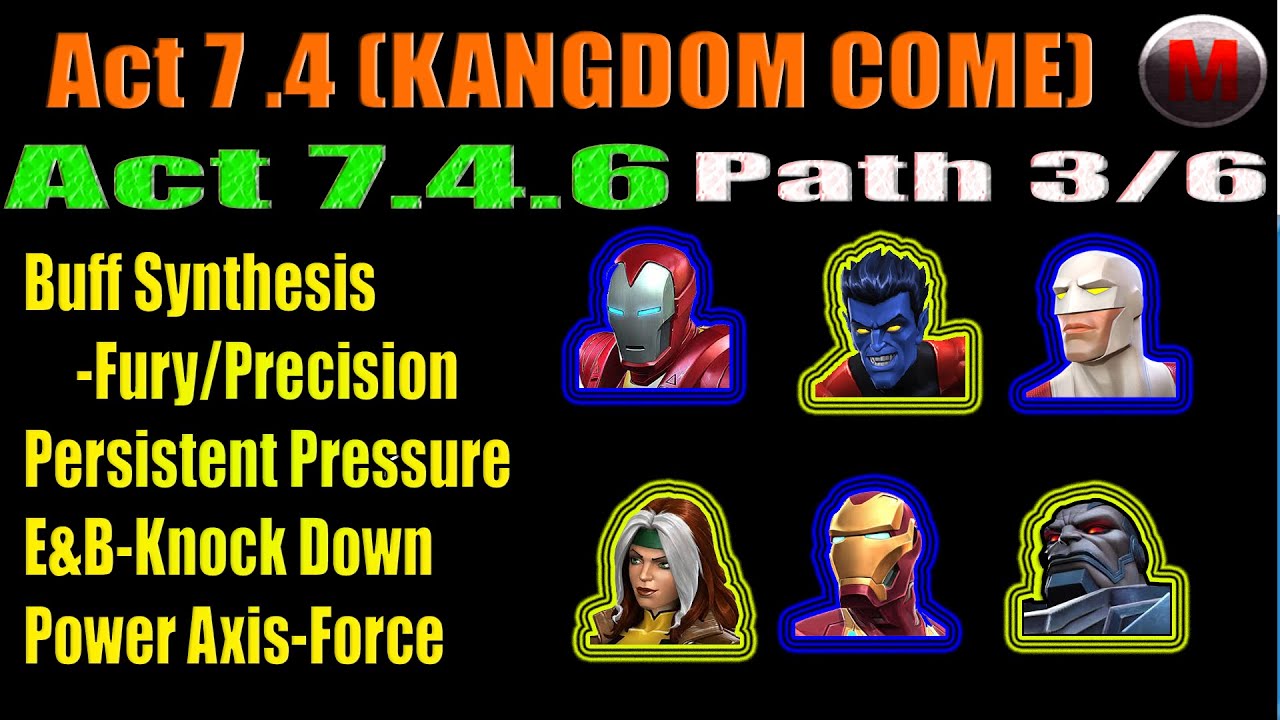 MCOC : Act 7.4.6 | Buff Synthesis-Fury/Precision/Persistent Pressure/E ...