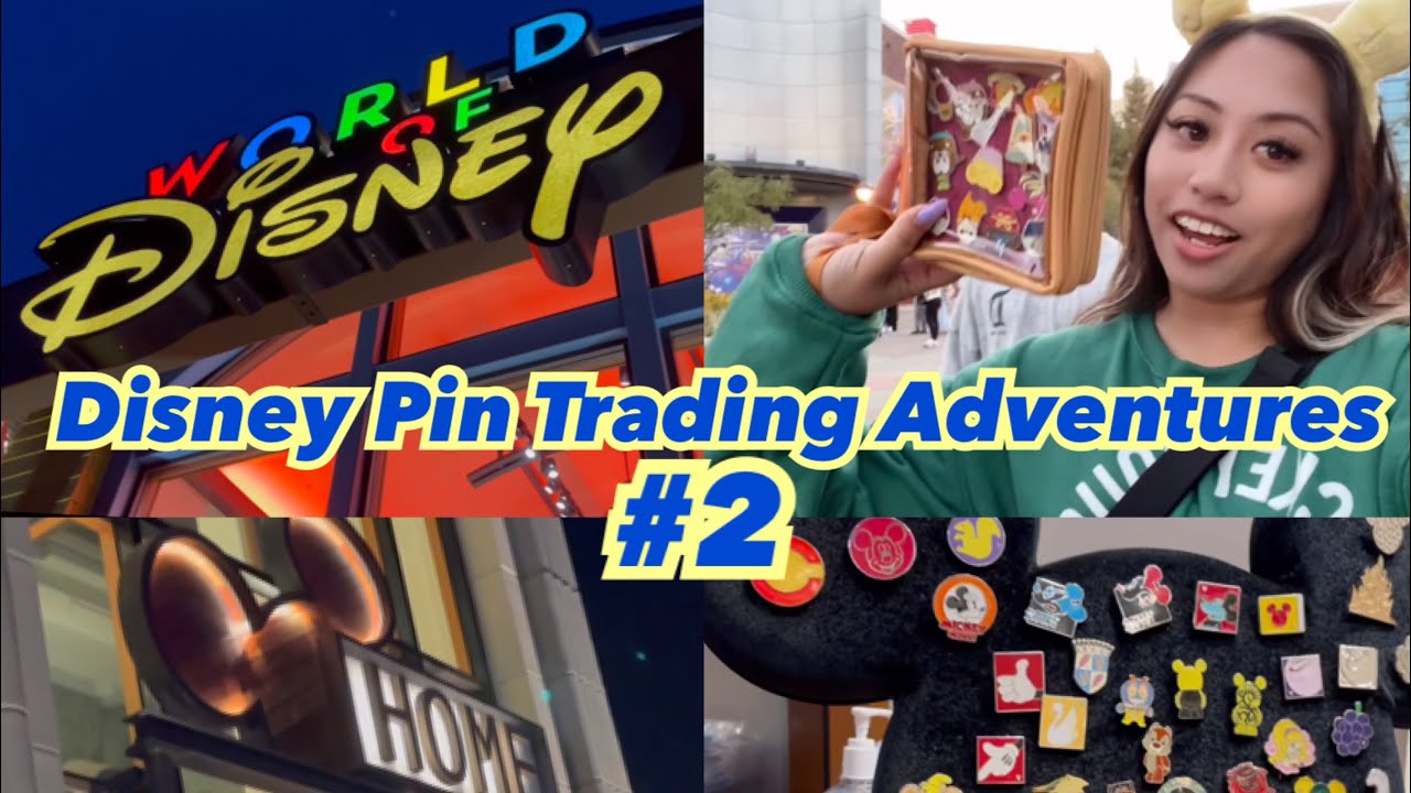 Disney Pin Trading Adventures #2 : Downtown Disney! - YouTube