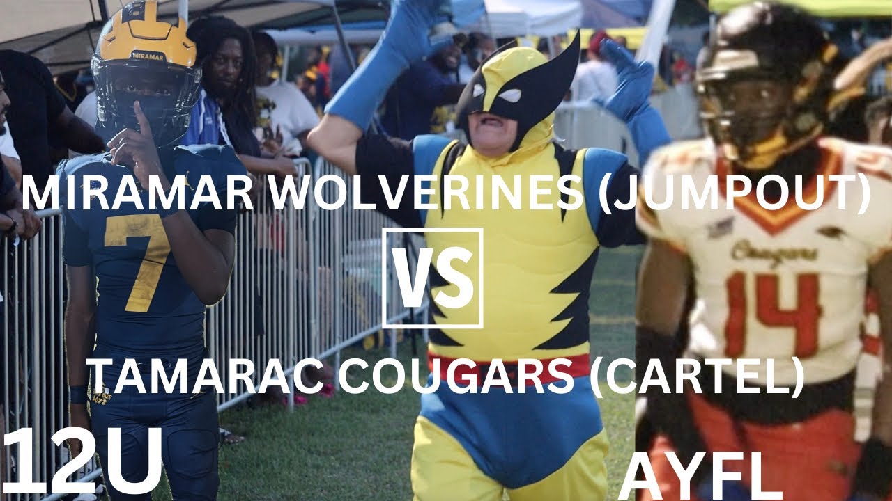 SUPERBOWL REMATCH💪🏽 MIRAMAR WOLVERINES (JUMPOUT BOYS) 🆚TAMARAC COUGARS ...