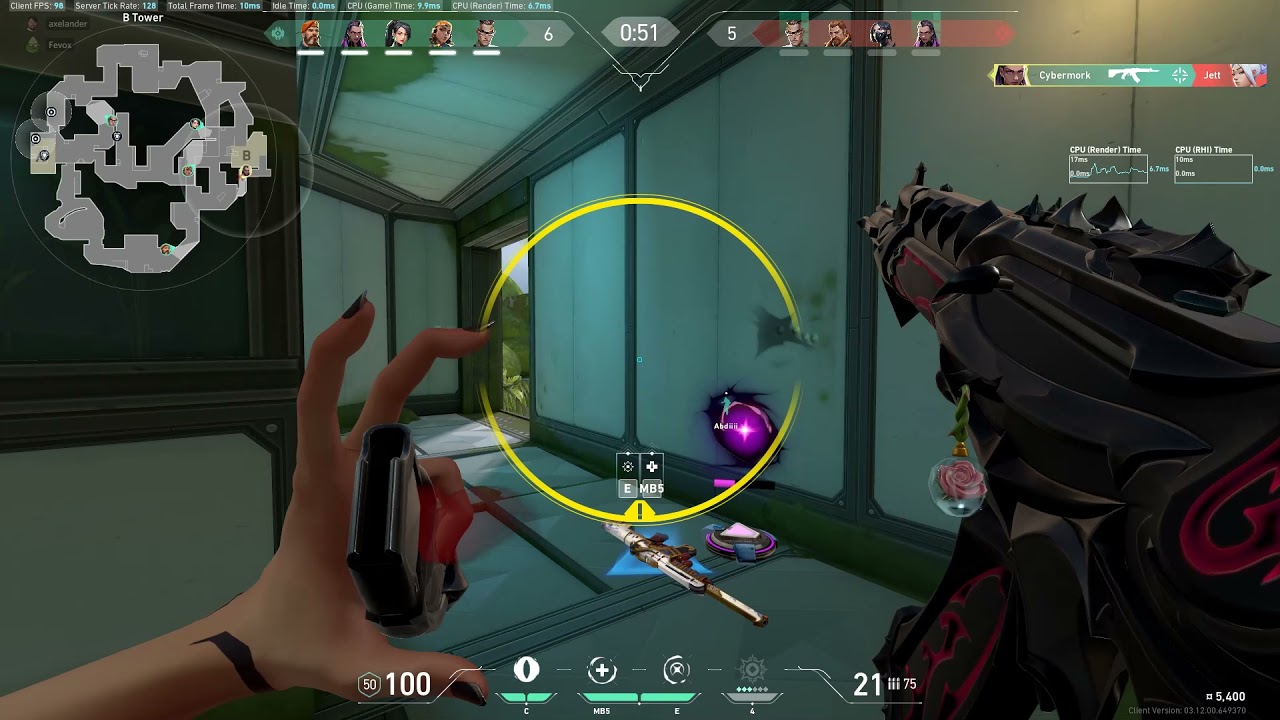 casually jumping over breach ult - YouTube