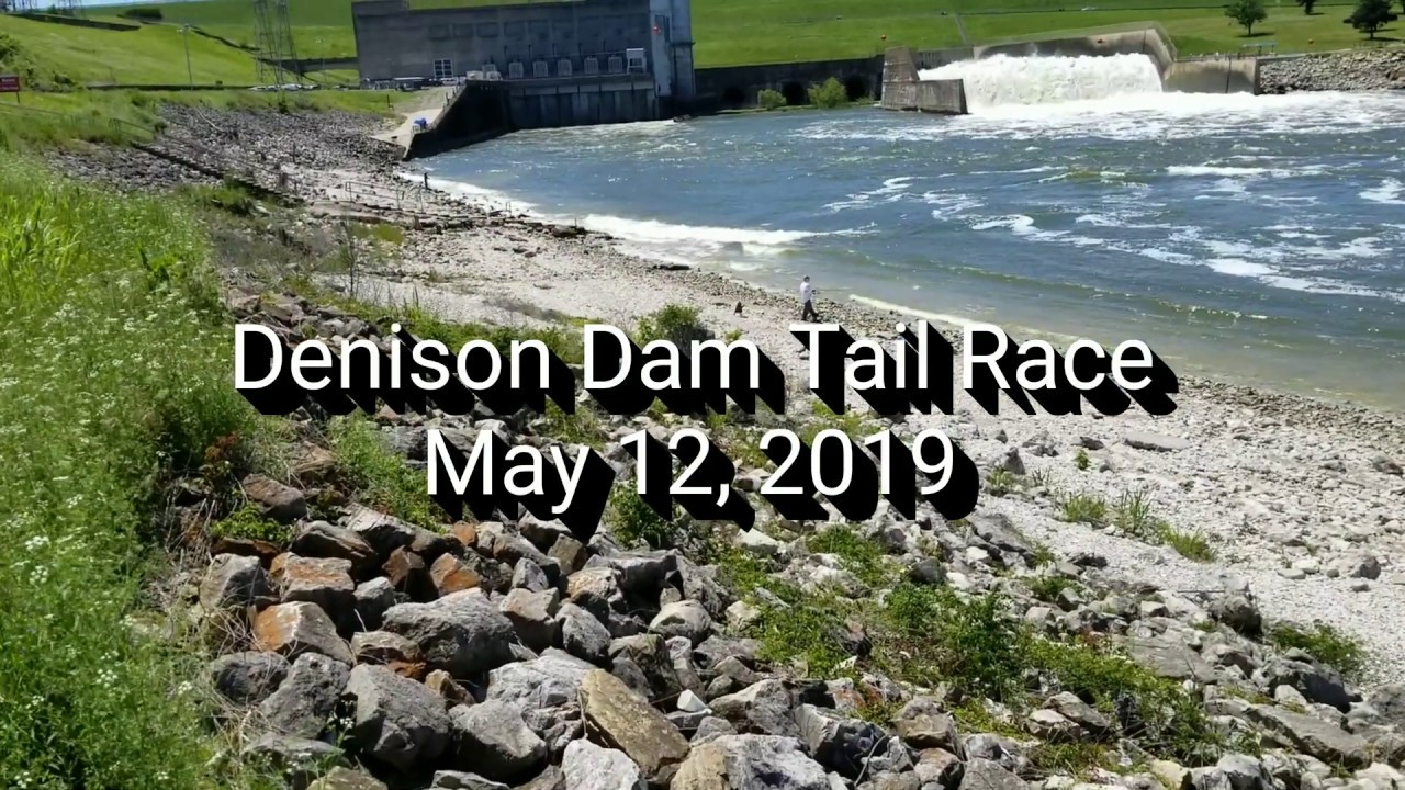 Denison Dam Fishing - Quick Stop at the Dam! - YouTube