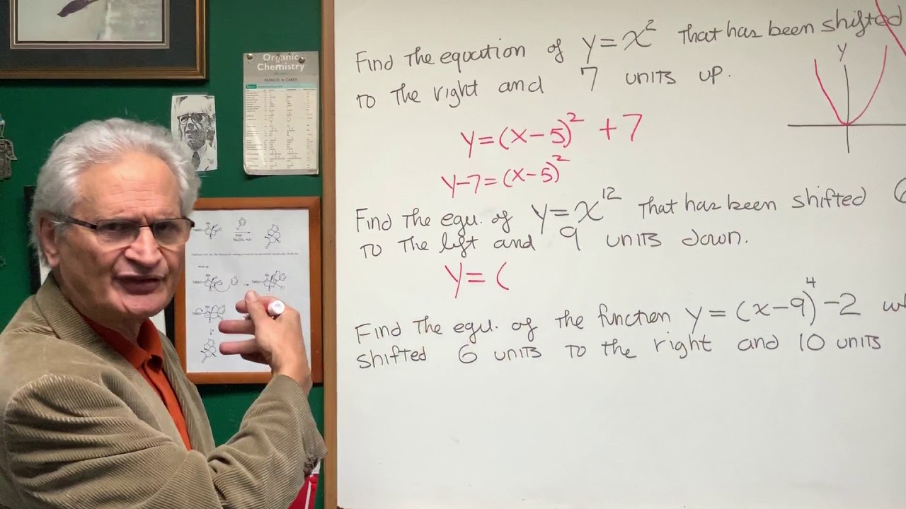 Translation Of Equations | Math | DAT OAT Exam | DAT Destroyer - YouTube