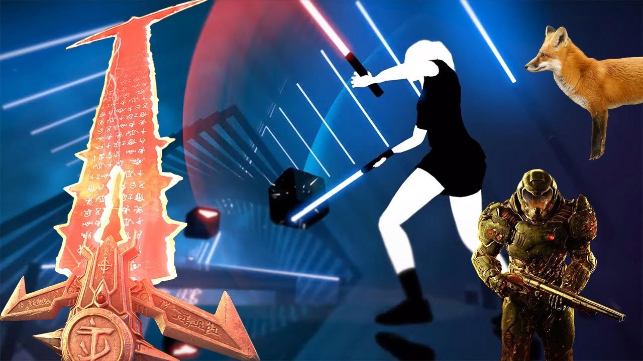 [Beat Saber] - Dancing DOOM Slayer - What Does The Fox Say? - Ylvis ...