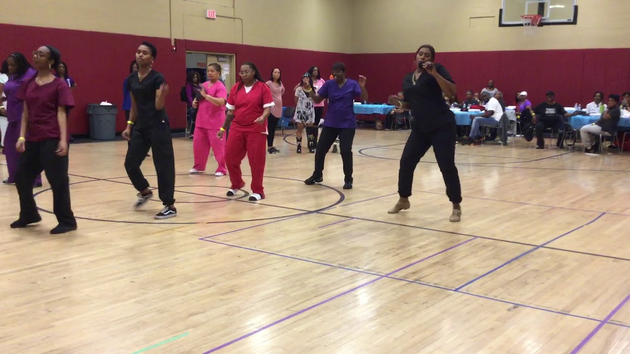 Sway Line Dance Demo by Tammi Love, Imani Boatright, Lashalle King ...