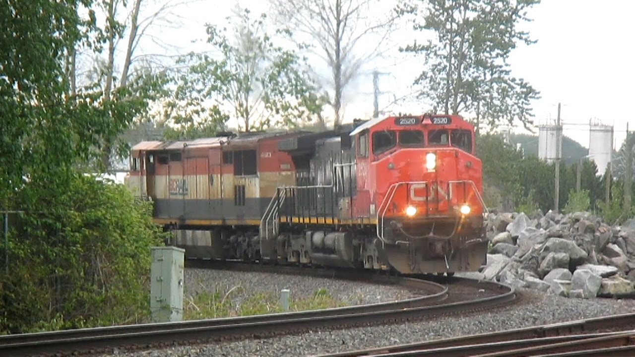 Trains at Mission Junction - May 17th, 2017 - YouTube