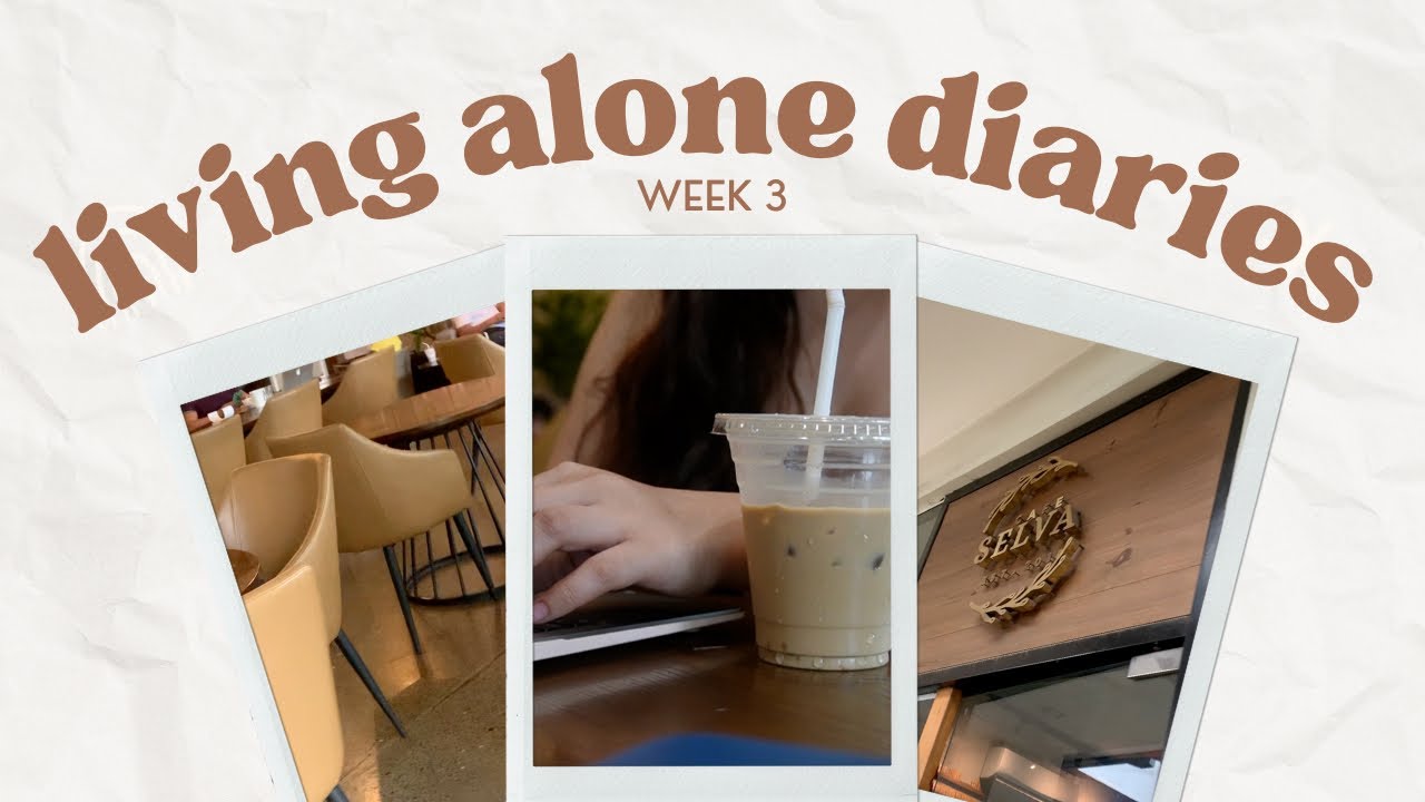 LIVING ALONE DIARIES! 😴 The Anti-Burnout Week ♥︎ | Week 3 [Cebu ...