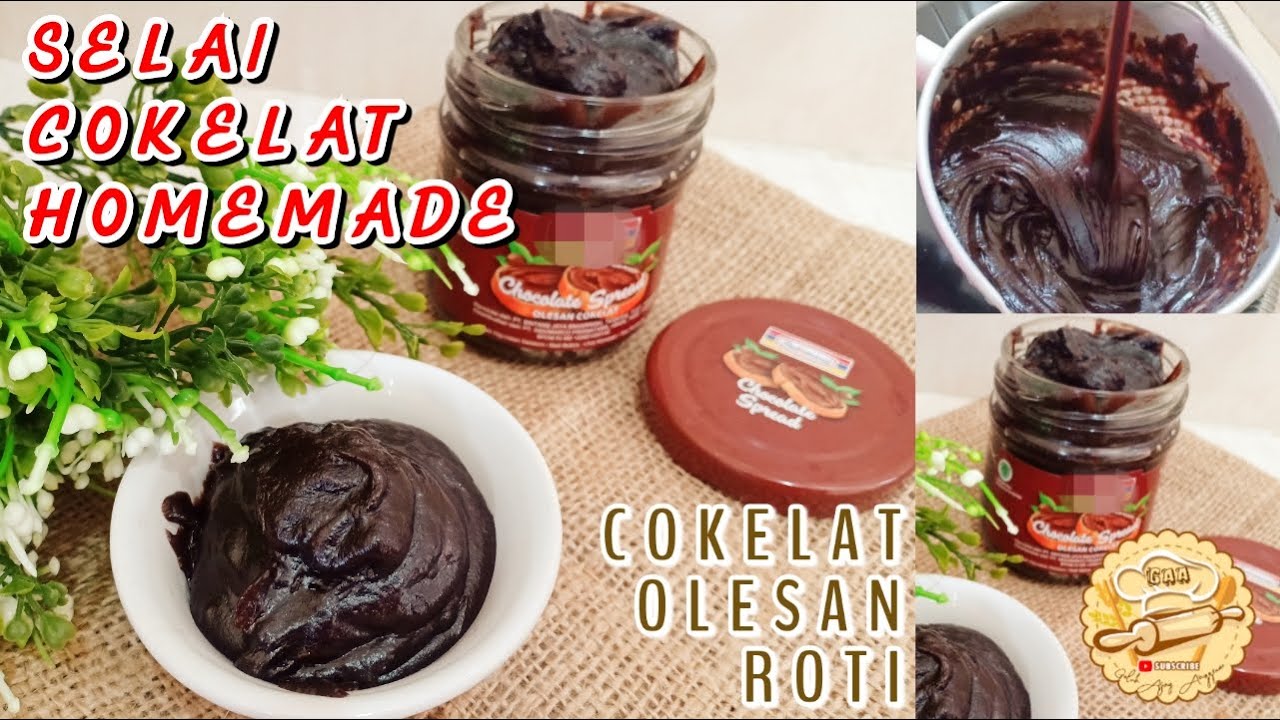 RESEP SELAI COKELAT HOMEMADE - COKELAT OLESAN ROTI TAWAR - YouTube