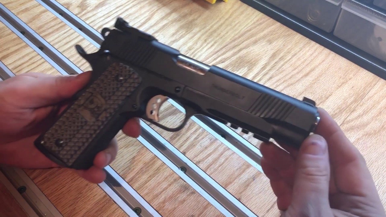 SAM Thunderbolt 1911 .45 ACP - Söküm, tetik ayarı, havadan sudan sohbet ...