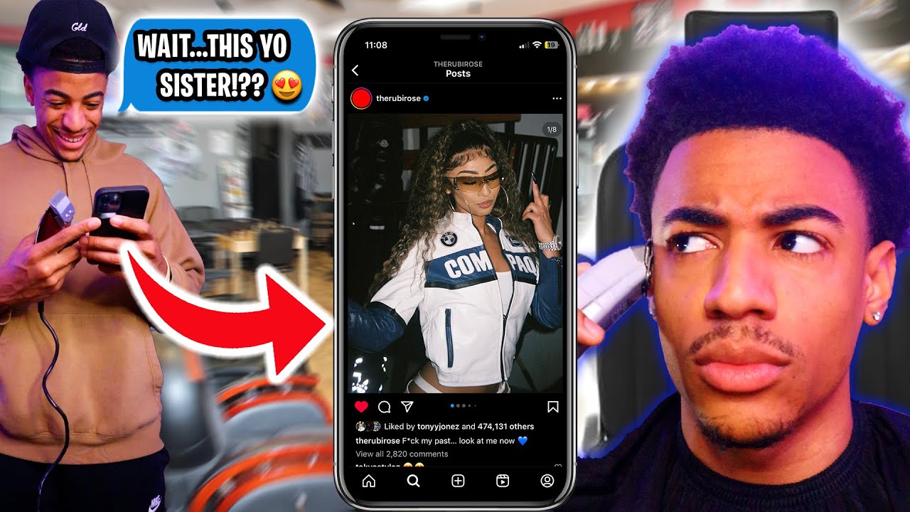 When Yo Barber Keeps Getting Distracted While Cutting Your Hair - YouTube