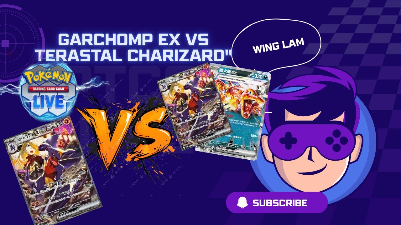 Garchomp ex vs Terastal Charizard #ptcglive - YouTube