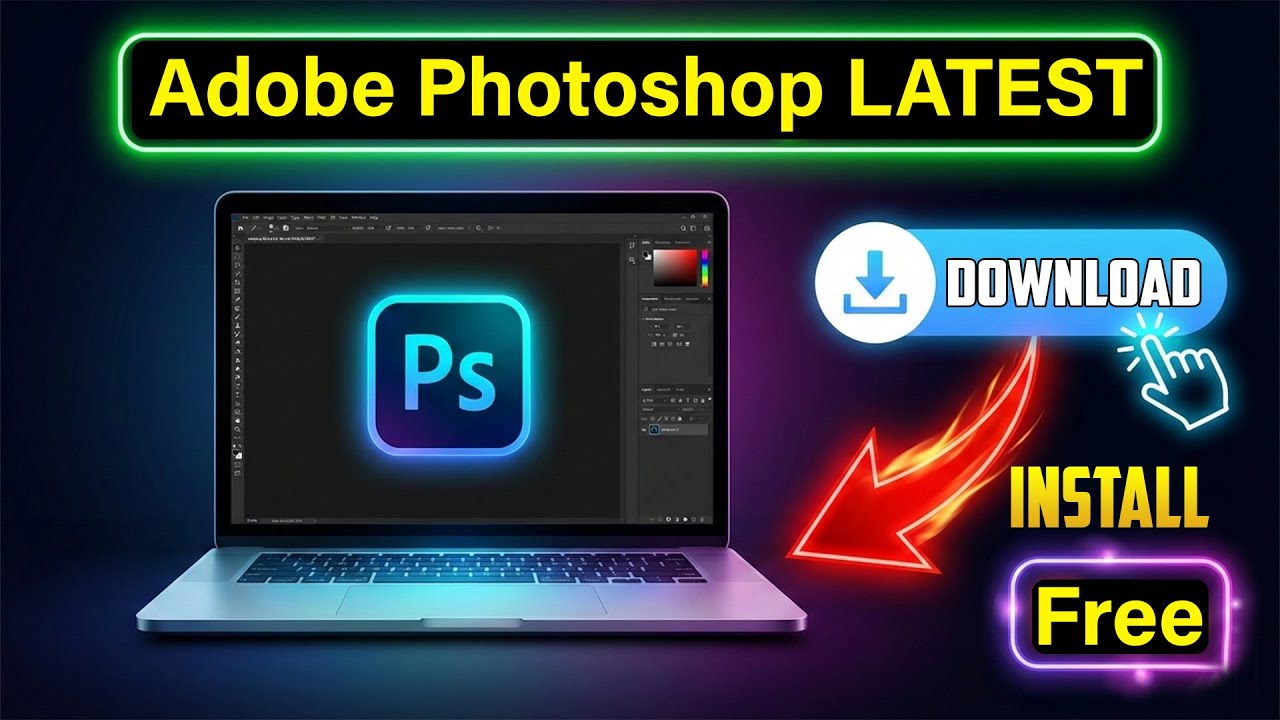 How to Download & Install Adobe Photoshop Latest Version (2024 Free ...