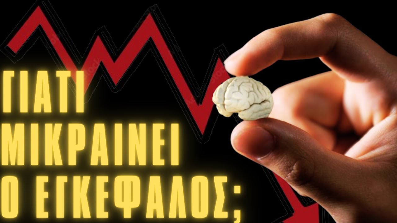 ΜΙΚΡΑΙΝΕΙ Ο ΕΓΚΕΦΑΛΟΣ; Η απίστευτη εξέλιξη του ανθρώπινου εγκεφάλου ...