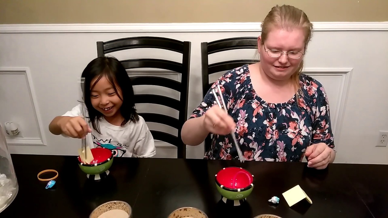 Chopstick Challenge: Family Game for All Ages - YouTube
